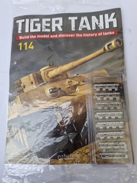 1/16 HACHETTE BUILD Your Own Tiger Model Tank Issue 114 Inc Part £16.44 ...