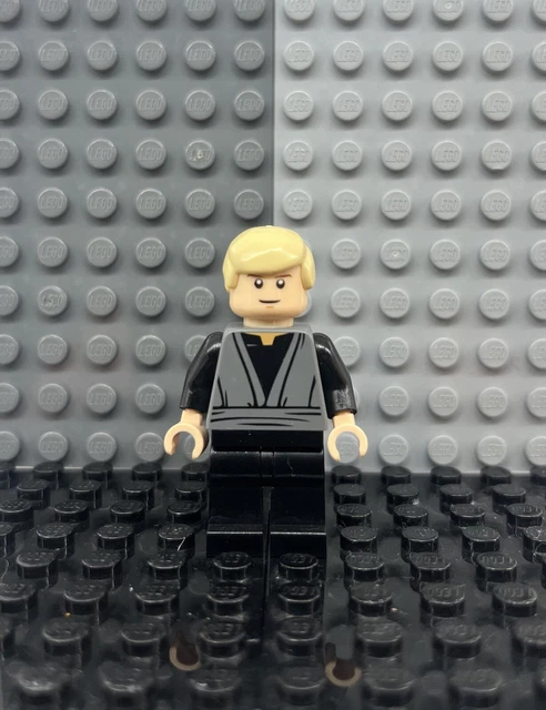 LEGO STAR WARS - Minifigures - Luke Skywalker Dark Bluish Gray Jedi ...