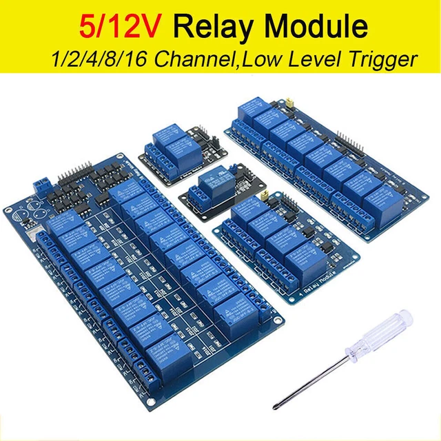 CHANNEL RELAY MODULE Arduino Raspberry PI ARM AVR DSP PIC PLC Low Level ...