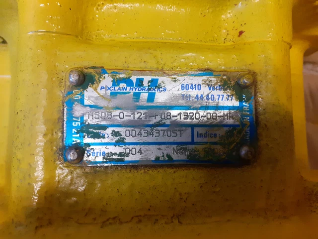 RADMOTOR HYDRAULIKMOTOR PH POCLAIN MS 08 0 121 F08 1320 00 MR EUR 190,00 - PicClick DE