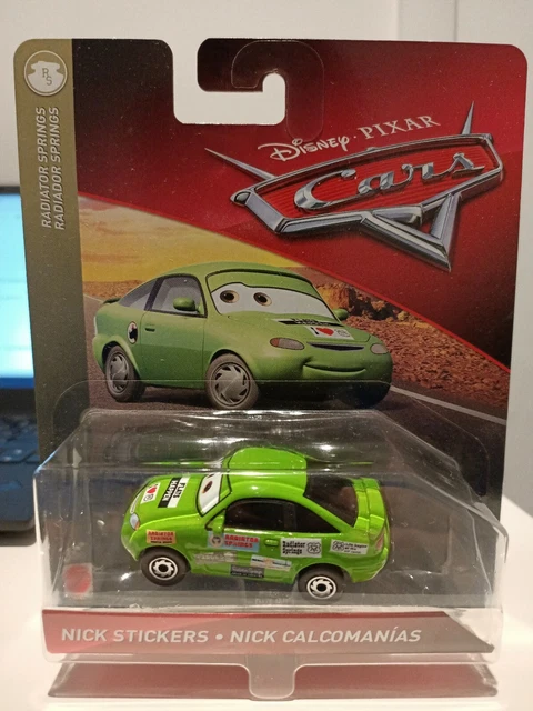 DISNEY PIXAR CARS - Nick Stickers Official Disney Diecast Cars $29.95 ...