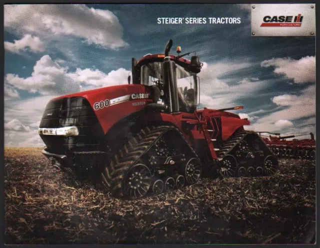 CASE IH &STEIGER Series" Tractor Brochure Leaflet £7.50 - PicClick UK