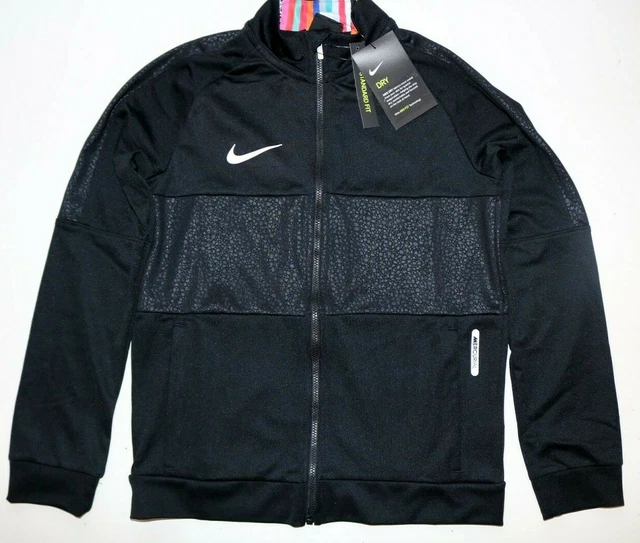 NIKE MERCURIAL FOOTBALL Full Zip Track Jacket Aq3314-010 Kids Boys S Xl ...
