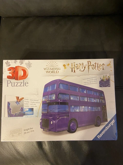 RAVENSBURGER : HARRY Potter Knight Bus 3D Jigsaw Puzzle NEW SEALED £12. ...