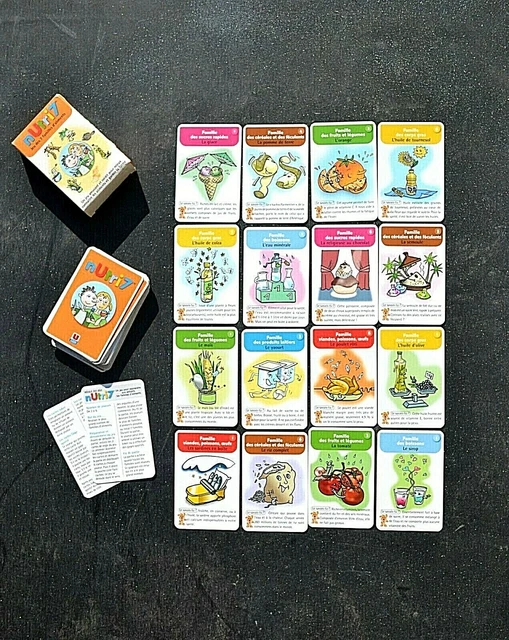 JEU DE CARTES des 7 familles sur les aliments "Nutri 7" EUR 5,00 ...