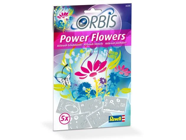 ORBIS PLANTILLA SET Flower Power Revell EUR 12,34 - PicClick FR