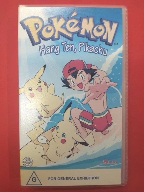 POKEMON HANG TEN Pikachu No 21 VHS Tape EUR 7,40 - PicClick FR