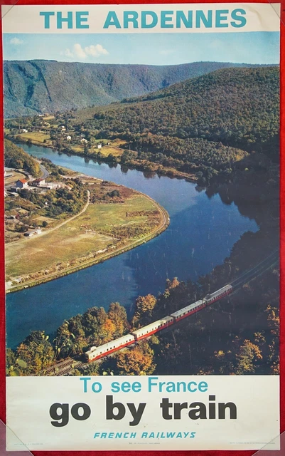 THE ARDENNES SNCF French Railways Dmu Train Photographic Poster ...