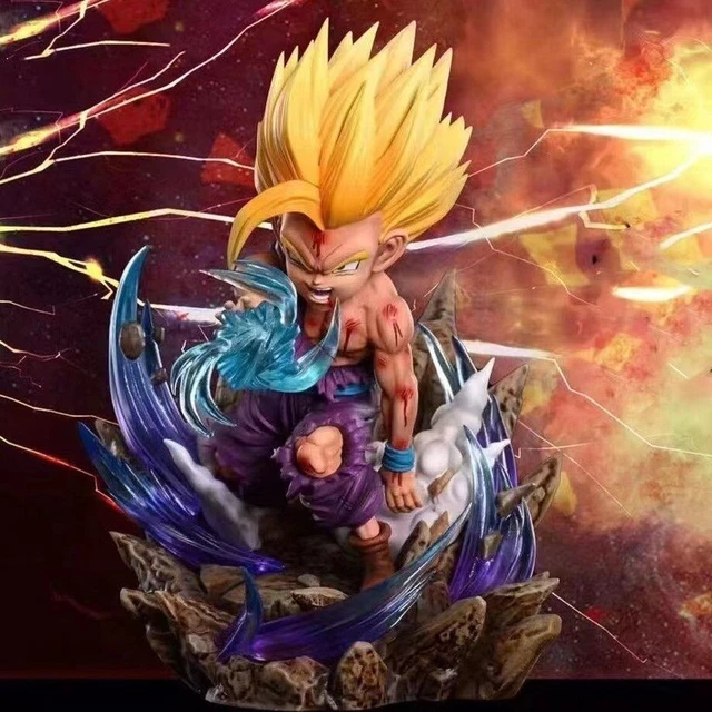 FIGURINE DRAGON BALL Son Gohan Super Saiyan 2 vs Cell Collection Figure ...