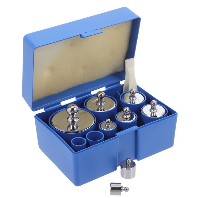 BALANCE SCALE CALIBRATION Weight Kit Precision Weights Grams Metal ...