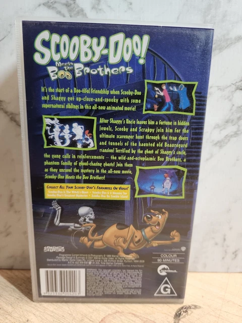 Scooby Doo Meets The Boo Brothers Vhs Movie Video Cassette Tape Action Cult Eur 1446 Picclick Fr
