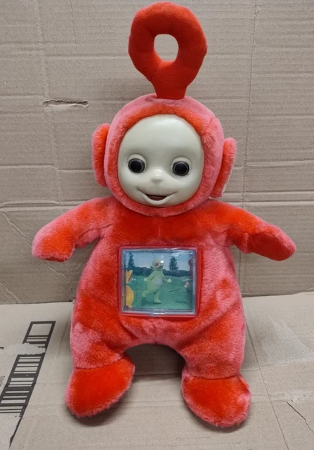TOMY 1996 VINTAGE Teletubbies Po Moving TV Screen Musical Toy £19.89 ...