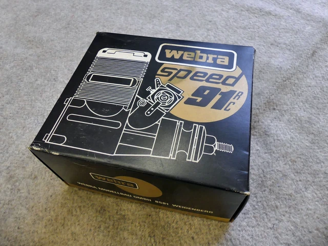 WEBRA SPEED 91 15 ccm mit Dynamix Vergaser und Glühkerze neu unbenutzt EUR 390,00 - PicClick DE