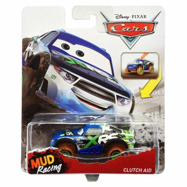 DISNEY PIXAR CARS CLUTCH AID Mud Racing XRS Mattel £4.95 - PicClick UK