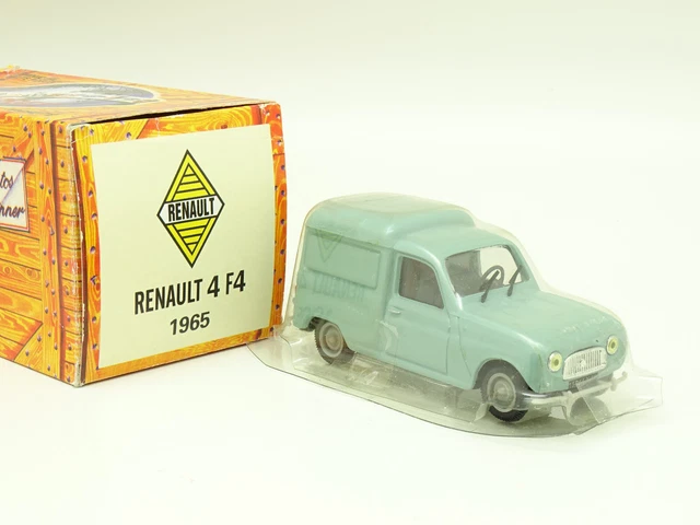 NOREV HACHETTE 1/43 - Renault 4L F4 1965 Bleue EUR 25,00 - PicClick IT