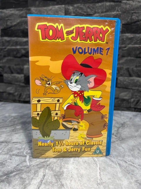 TOM & JERRY Volume 7 2002 Rare VHS Video Tape Vintage Cartoon Retro ...
