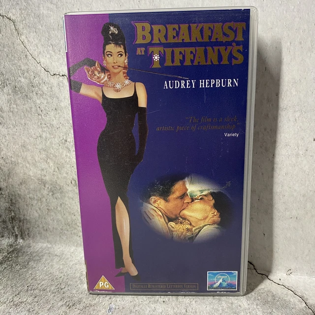 BREAKFAST AT TIFFANY'S VHS Tape Audrey Hepburn George Peppard £4.95 ...