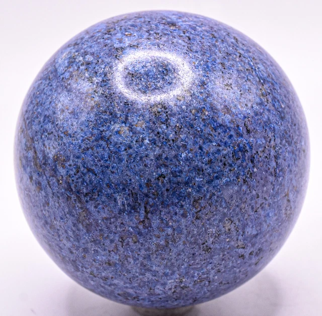 67 MM SPHÈRE de dumortierite polie pierre précieuse naturelle cristal ...