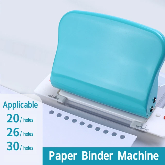 PAPER BINDING MACHINE Handheld Spiral Binder A4 A5 A6 A7 Coil Book ...