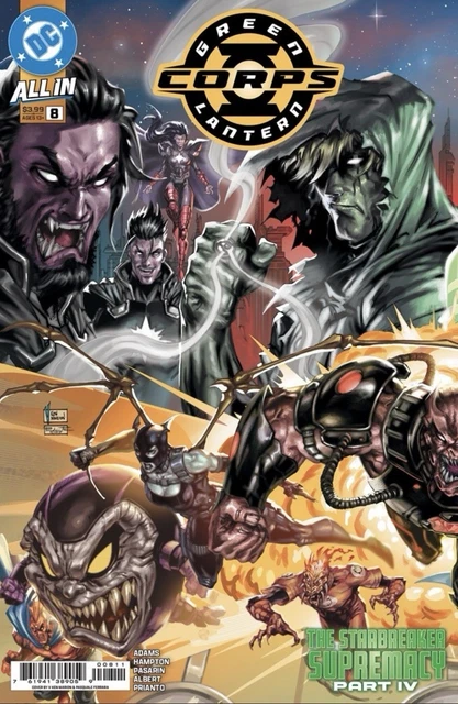 GREEN LANTERN CORPS #8 (2025) The Starbreaker Supremacy Part 4, Dc, Nm ...