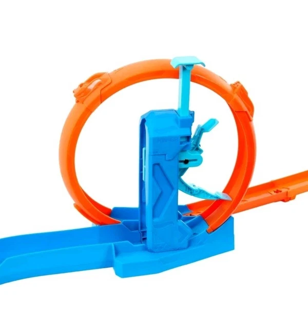 HOT WHEELS TRACK Creator Triple Loop Speed Kit with Speed Snap Track ...