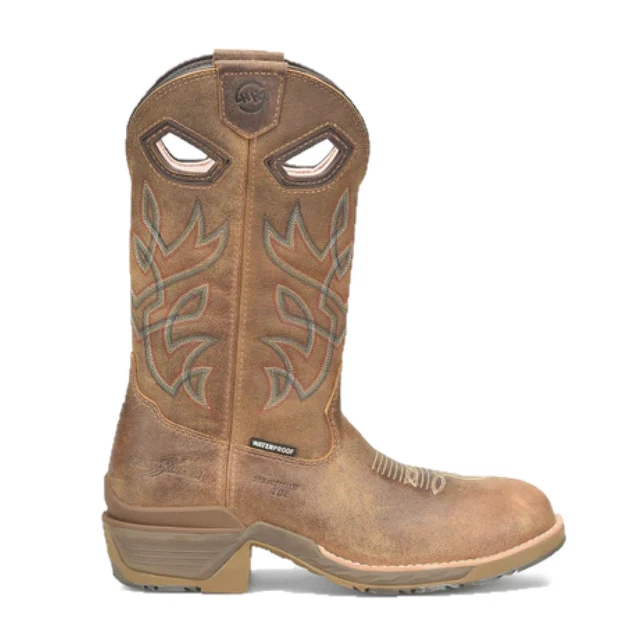 PHANTOM RIDER BY Double H® Men's 12" Cleave Composite Toe Brown Work ...