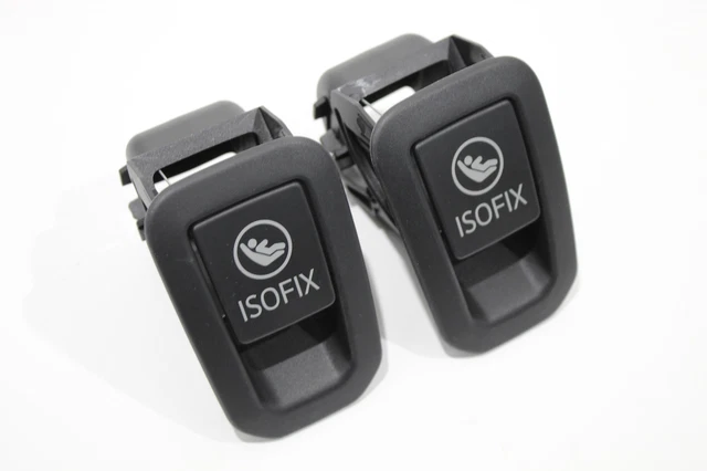 VW ARTEON 3H Arteon Isofix Slot Guide Trim Covers Pair Titan Black New ...