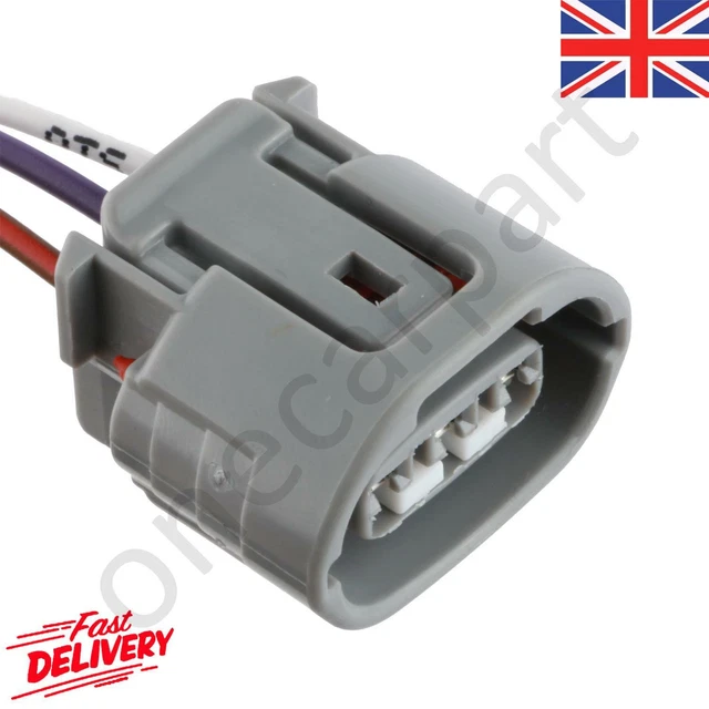 FOR DENSO ALTERNATOR - 3 Pin Connector Pre-Wired Plug Fits Toyota ...