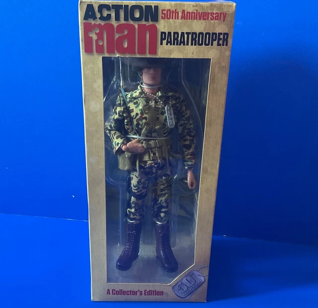 ACTION MAN U.S Paratrooper 40th Anniversary boxed unused for Palitoy 12 ...