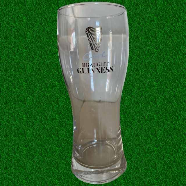 RARE COLLECTABLE GUINNESS Cool Draught Guinness glass £12.99 - PicClick UK