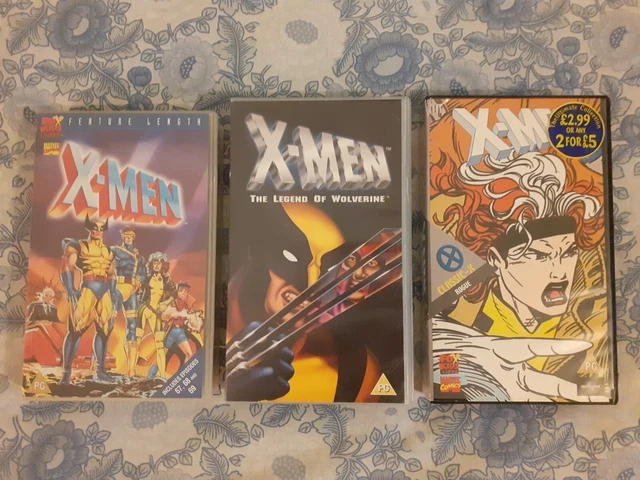 MARVEL X-MEN VHS Video Tape Bundle, Read Description £15.00 - PicClick UK