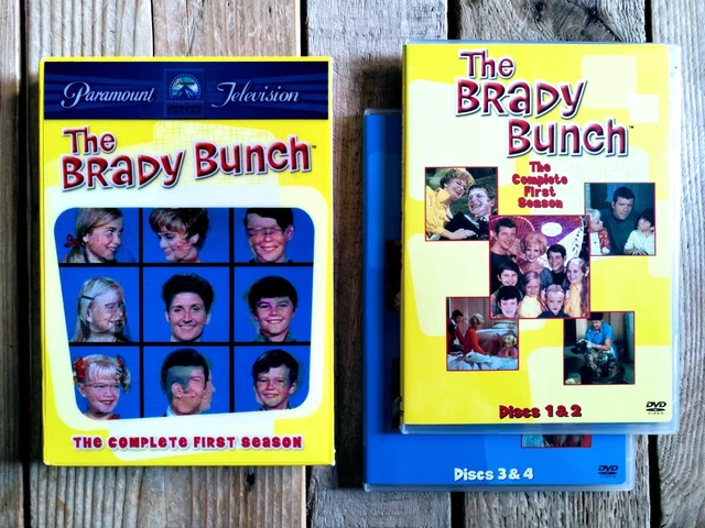 THE BRADY BUNCH Season 1 DVD R1 US VGC 1969 TV Series Complete Robert Reed £8.19 - PicClick UK