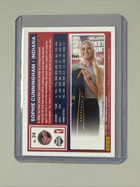 2025 PANINI DONRUSS WNBA Sophie Cunningham Green Laser $98.74 - PicClick CA