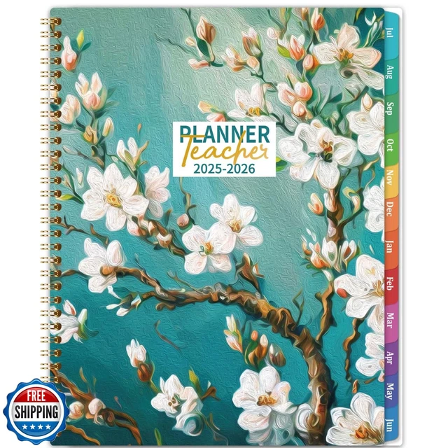 TEACHER PLANNER 2025-2026 - Teacher Lesson Planner 2025-2026 with ...