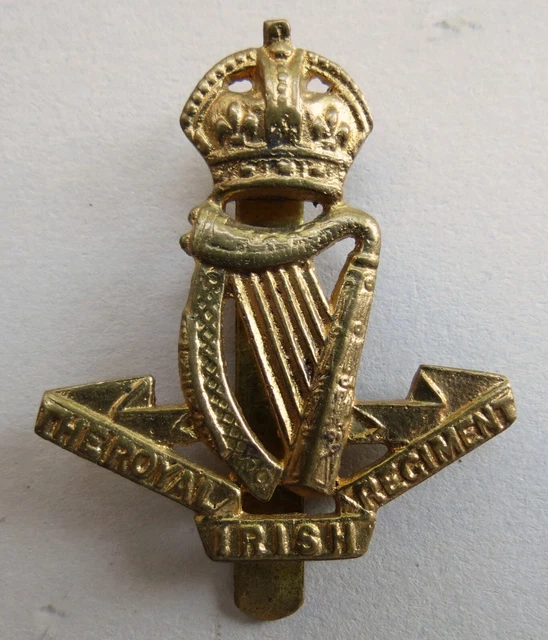 MILITARY CAP BADGE The Royal Irish Rifles British Army Infantry Ireland ...