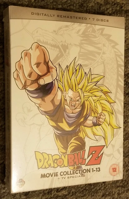 DRAGON BALL Z Film Collection Complète : 1-13+TV Offres Spéciales DVD ...