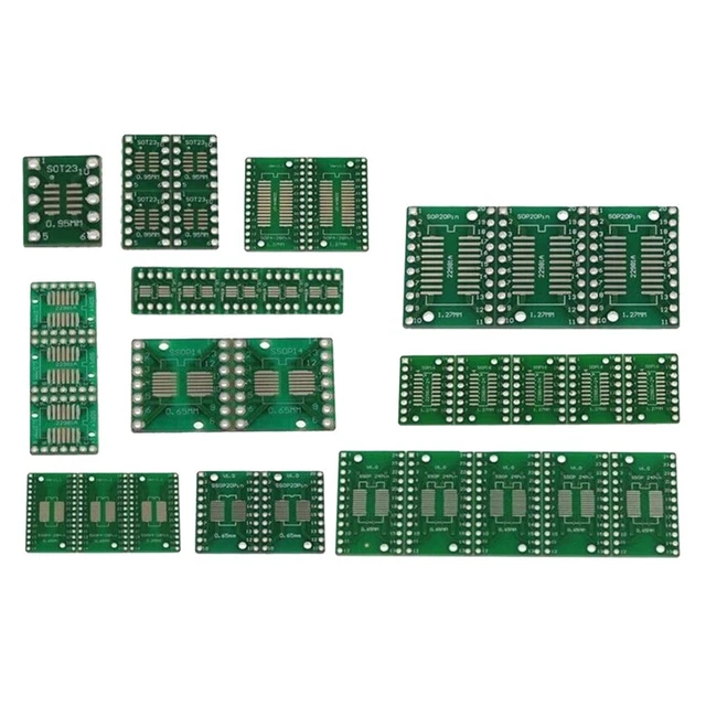 DURABLE WELDING PCB Board DIP PCB Board Breadboard SMD Turn To DIP ...