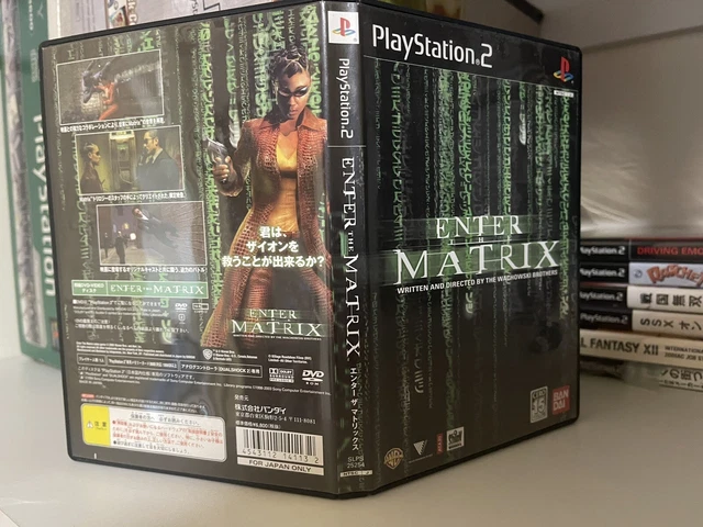 ENTER THE MATRIX (PlayStation 2) NTSC-J PS2 Complete $9.99 - PicClick AU