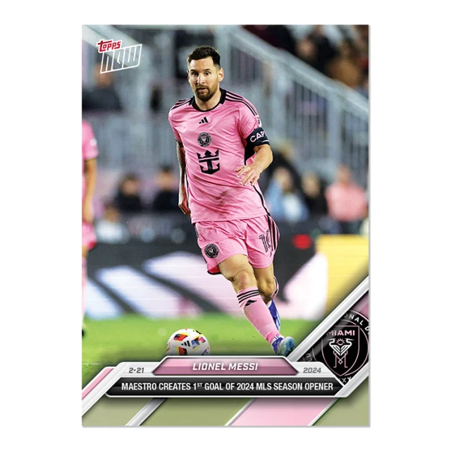 TOPPS NOW MLS - Card 001 - Lionel Messi - Inter Miami EUR 9,95 ...