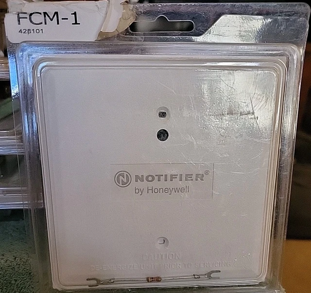 NOTIFIER FCM-1 FIRE Alarm Addressable Control Module (NEW OPEN BOX) $34 ...
