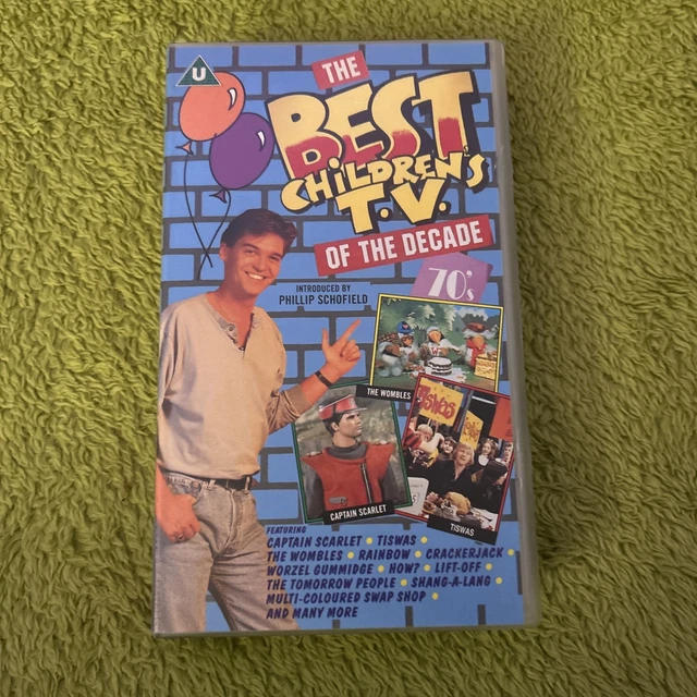 PHILIP SCOFIELD VHS TAPE Video Best Children's T.V. Decade Vintage 1970 ...