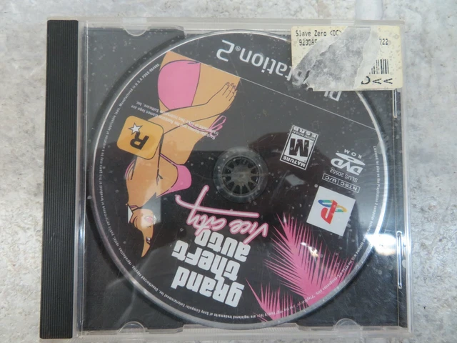 GRAND THEFT AUTO GTA: Vice City (Playstation 2, PS2) Game Disc Only ...