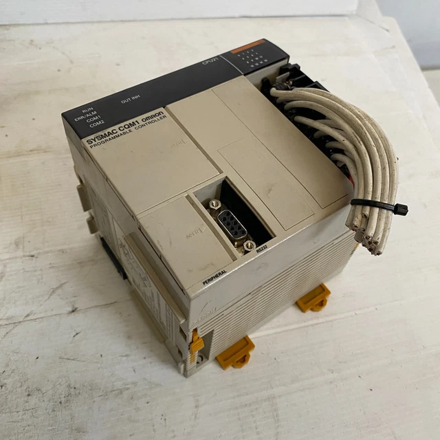 OMRON CQM1-CPU21-E PROGRAMMABLE Controller 24V DC PLC CPU Unit Module ...