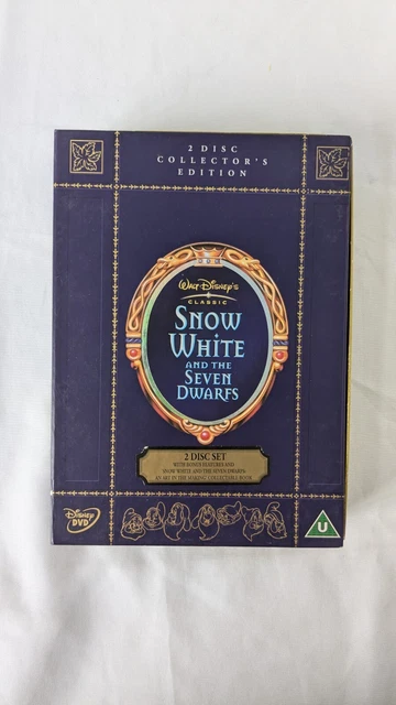 WALT DISNEY SNOW White And The Seven Dwarves 2 Disc Collectors DVD ...