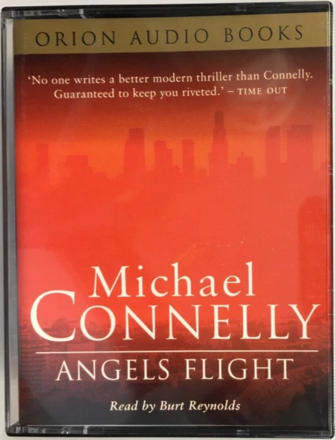 MICHAEL CONNELLY ANGELS Flight Read By Burt Reynolds 1999 Audio Book 4 ...