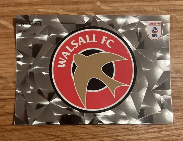 PANINI EFL 2025/26 Sticker - Walsall Shiny Foil #782 £2.24 - PicClick UK