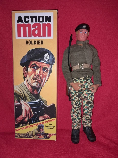 40TH ANNIVERSARY EAGLE EYES ACTION MAN FIGURE DOLL PALITOY GI JOE TOMMY ...