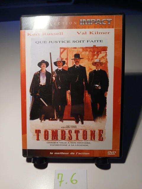TOMBSTONE DVD (1993) Kurt Russell Val Kilmer Western Rare EUR 18,90 ...