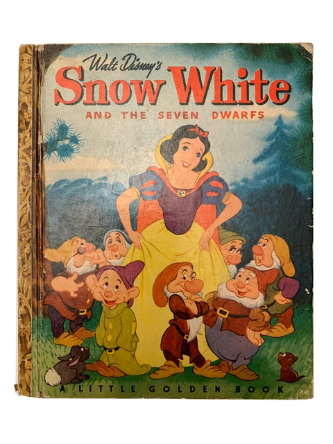 LITTLE GOLDEN BOOK Walt Disney's Snow White First Edition 1948 £12.34 ...