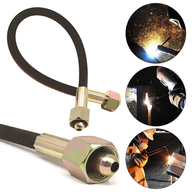 FITTING ADAPTER GAS Cylinder Hose for CO2 Argon Gas Gas Tube Welding ...